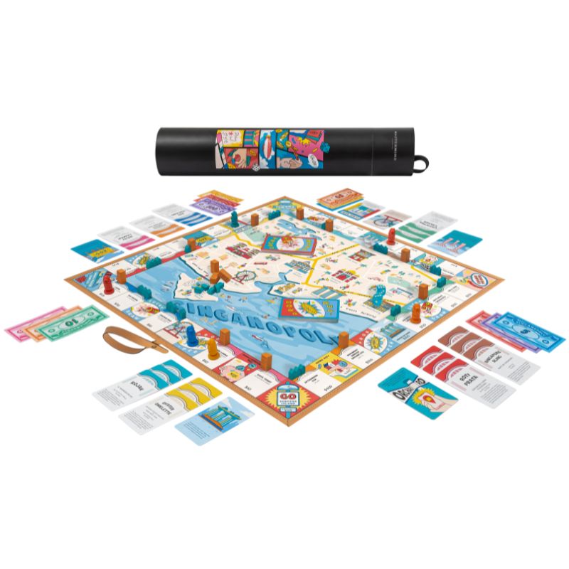 Singanopoly - The First Artisanal Singapore Monopoly Game