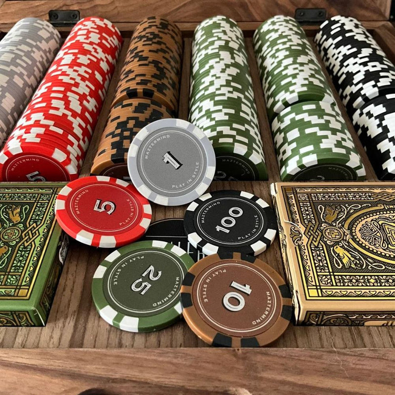 Luxury Poker Chip Set | Customize through Engraving