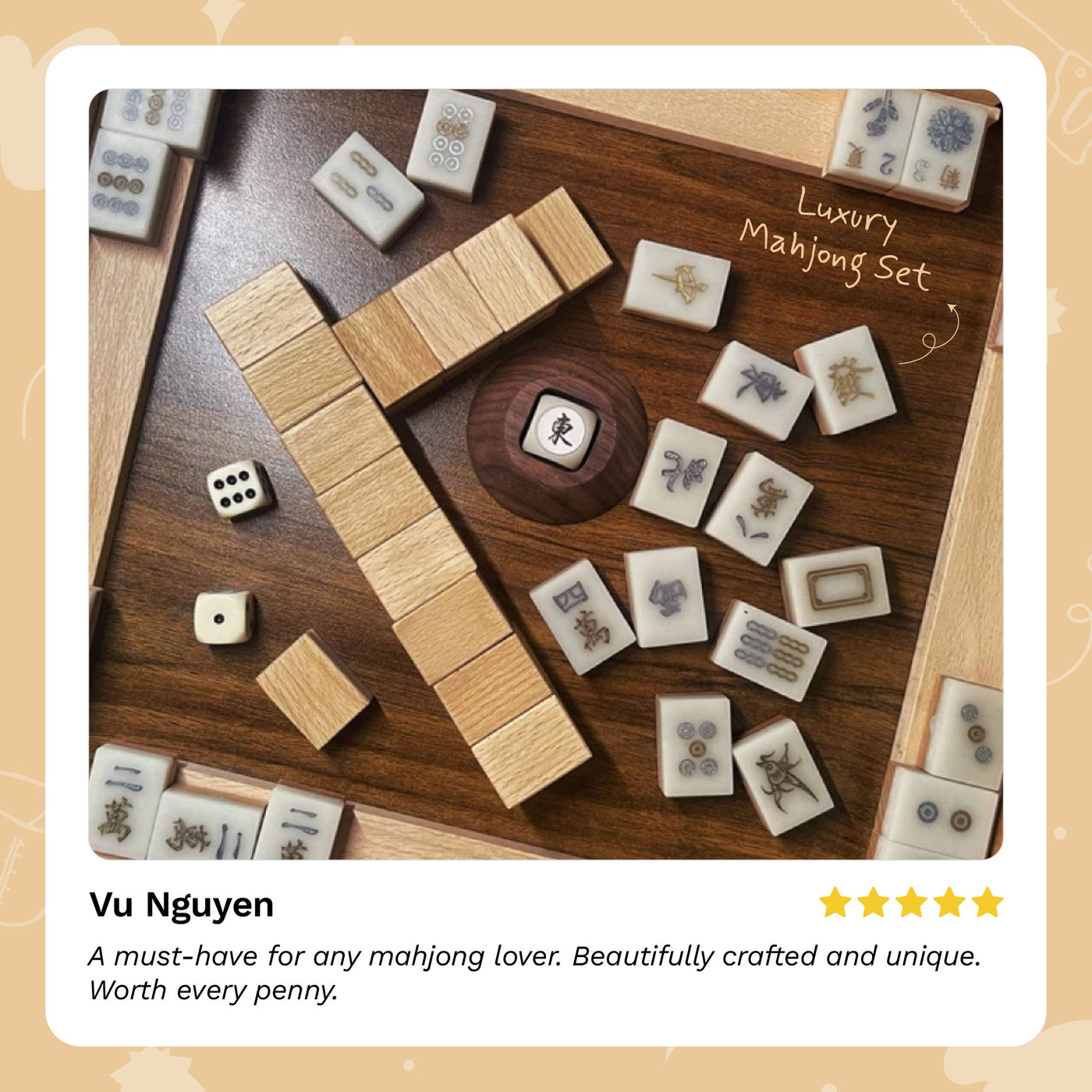 Luxury Mahjong Set | Premium Quality & Exquisite Craftsmanship