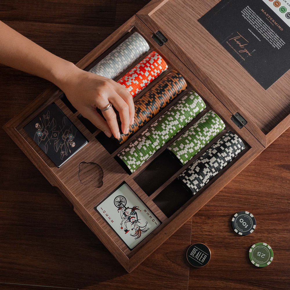 Luxury Poker Chip Set | Customize through Engraving