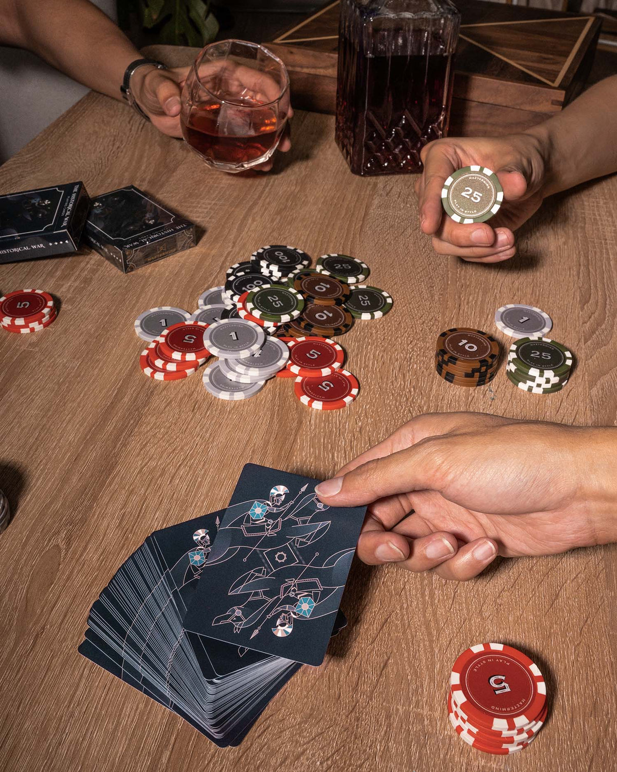 Luxury Poker Chip Set | Customize through Engraving
