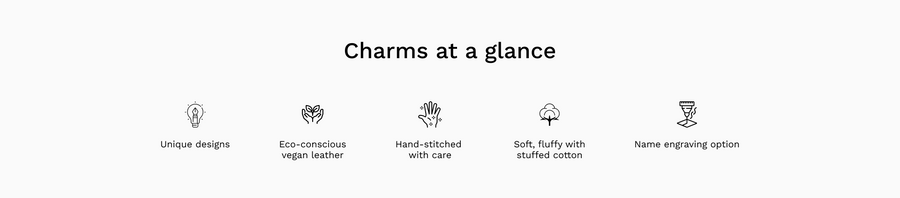 Chic Leather Bag Charms: Designed to Show Your Distinctive Style!