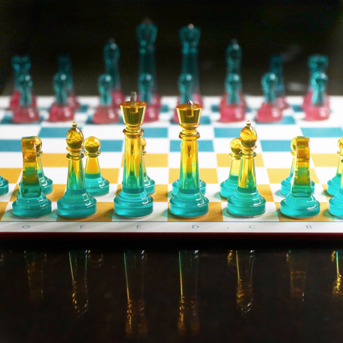 Lumina Chess Set | Impressive Decorative Chess That Leaves an Impact