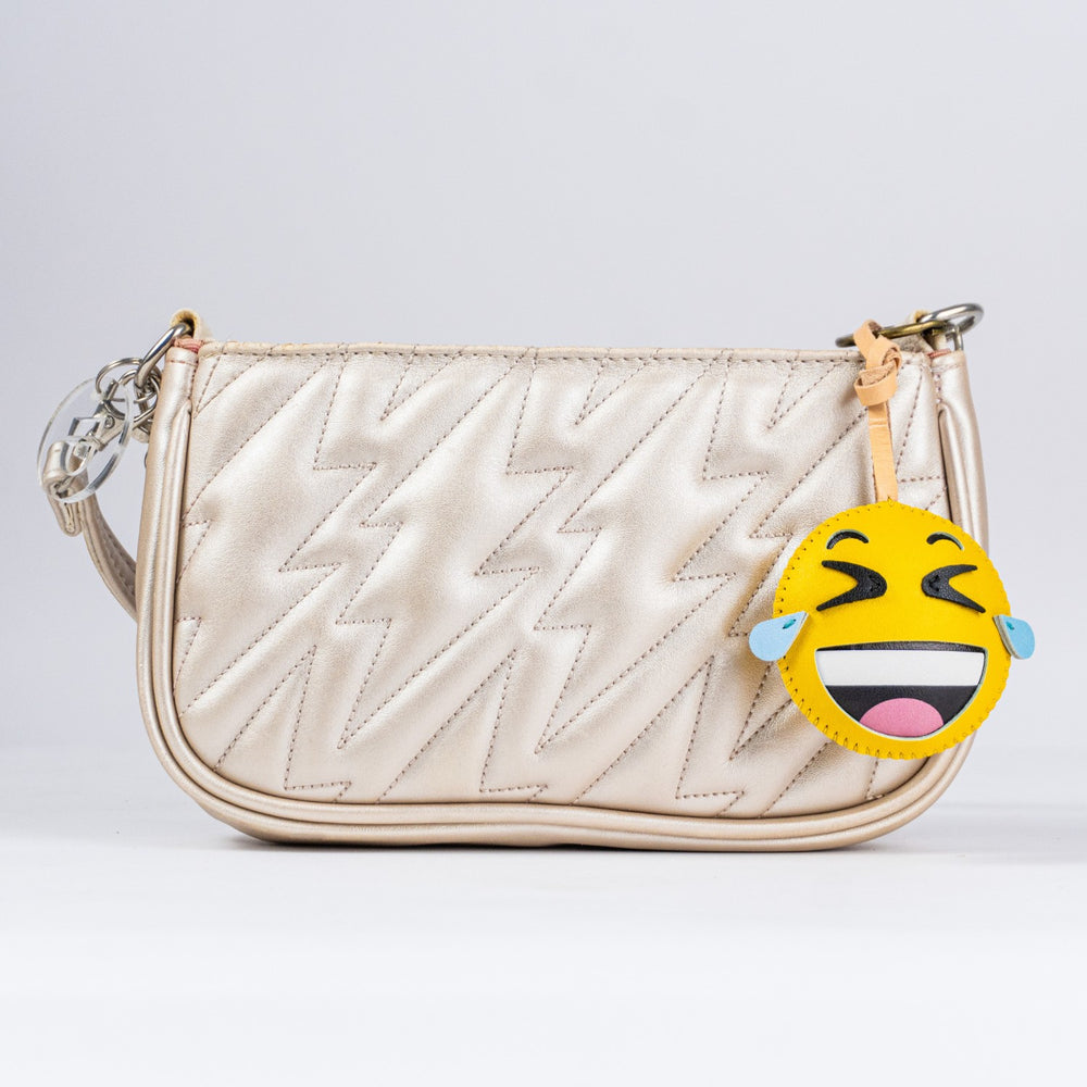 Handmade Leather Bag Charms | Emoji Collection